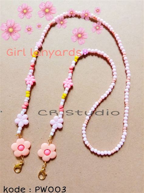 Lanyards Handmade Gelang Manik Manik Perhiasan Manik Manik Manik