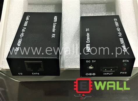 Ewall Hdmi Extender Rx And Tx Hdmi To Ethernet Ethernet To Hdmi