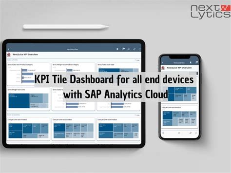Kpi Tile Dashboard For All End Devices With Sap Analytics Cloud