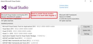 Angular Environment Setup In Visual Studio Dot Net Tutorials