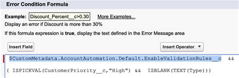 Demystifying Field Custom Validation Errors In Salesforce Salto