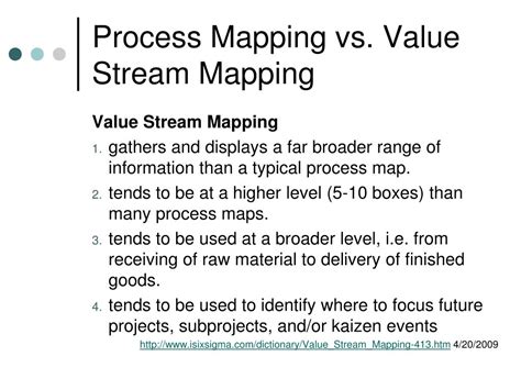 PPT Process Mapping Value Stream Mapping PowerPoint Presentation ID