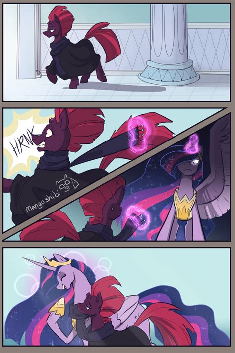 Shadow And Twilight Sparkle Comic