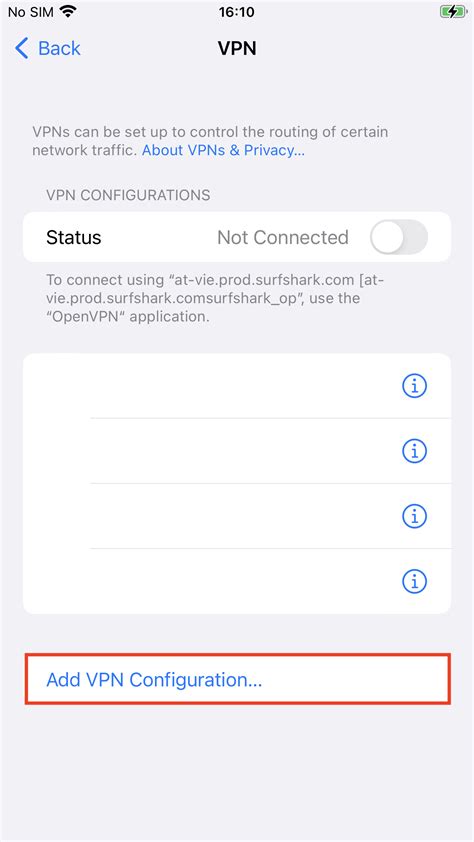 How To Set Up IKEv2 Manual Connection On IOS Surfshark Customer Support