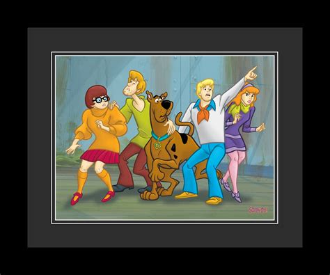 Scooby Doo And The Gang Giclee