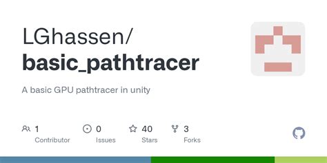GitHub LGhassen Basic Pathtracer A Basic GPU Pathtracer In Unity