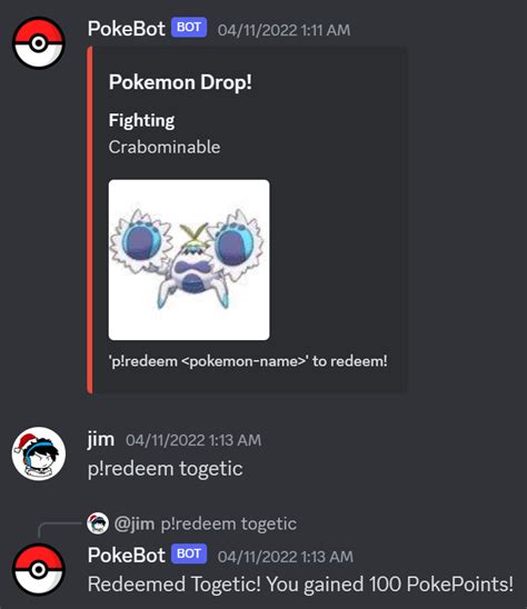 Github Azn Abelpokemoncollectingbot3 A Discord Bot That Allows Users To Collect Virtual