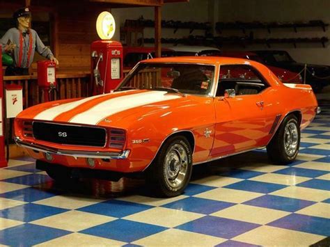 1969 Chevrolet Camaro Rs Ss Z10 â€“ Hugger Orange White Classic