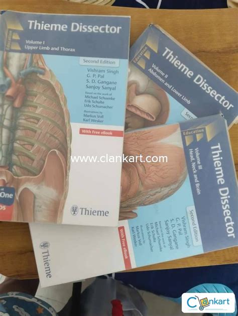 Buy Thieme Dissector Book In Excellent Condition At