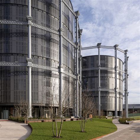 Wilkinsoneyre And Jonathan Tuckey Convert Kings Cross Gas Holders Into