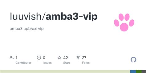 GitHub Luuvish Amba3 Vip Amba3 Apb Axi Vip