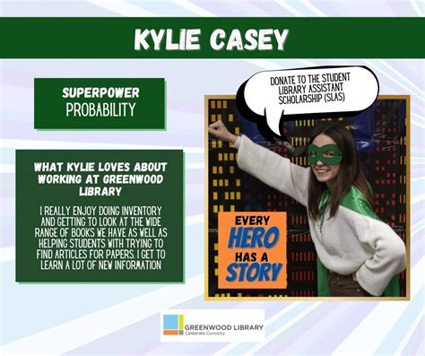 Every Library Student Assistant Is A Greenwood Library