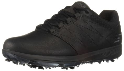 Skechers Mens Pro 4 Waterproof Golf Shoe Black Choose Szcolor