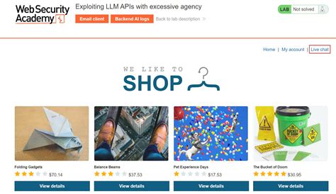 Portswigger Lab Exploiting Llm Apis With Excessive Agency
