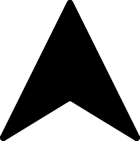 Glyph Illustration Of GPS Navigation Arrow Icon Vector Art At Vecteezy