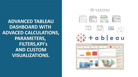 Advanced Tableau Dashboard With Calculations Parametersfilters Kpis And Custom