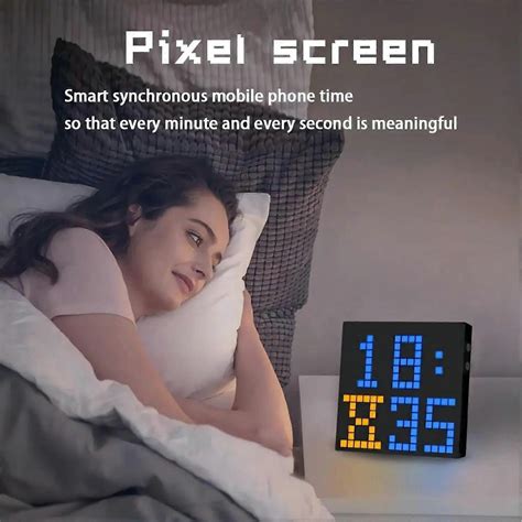 Smart LED Matrix Pixel Display RGB DIY Graffiti Bluetooth App Control Art Display For Gaming