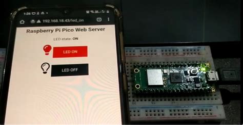 Raspberry Pi Pico W Web Server Control Led