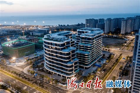 看看我们身边的变化 海口国际免税城配套项目加速推进施工地块商业