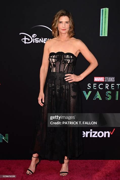 Canadian Actress Cobie Smulders Arrives For A Special Screening Of