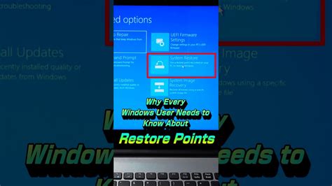How To Restore Windows 11 Importance Windows Restore Points 💻 Youtubeshorts Shortsvideo