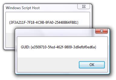 Generate Globally Unique Identifier Guid In Windows Uuid Guid