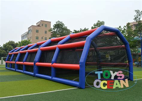 50ft Inflatable Baseball Batting Cage Net Inflatable For Baseball China