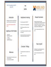 PICO Presentation Template Pptx PICO T Presentation For NUR Spring Title Author