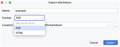Markdown Webstorm Documentation