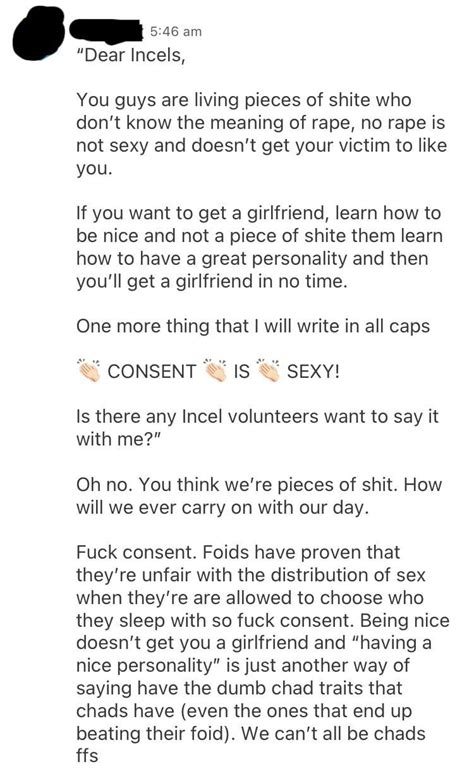👏🏻consent👏🏻is👏🏻sexy R Inceltear