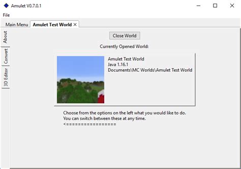 getting started — amulet map editor v0 7 0 1 documentation