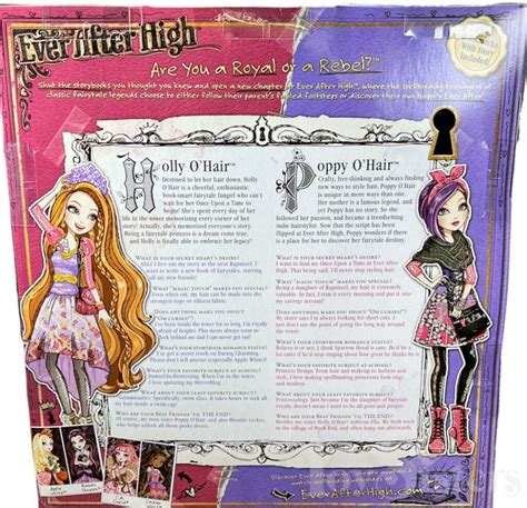 Ever After High First Chapter Holly Ohair And Poppy Ohair Toy Sisters