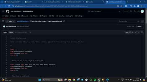 Yogeshwaran A On Linkedin Sql Dataanalysis Github Portfolioproject