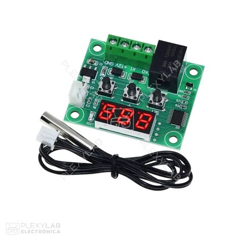 Módulo Termostato W1209 12 Vdc Incubadora Para Arduino Plexylab