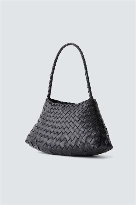Shoulder Bag Rosalina Woven Bag Vegan Leather Bag For Everyday Use