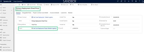 Manage Complex Deals Contract Structures With Ease In Dynamics 365 Project Operations Deep