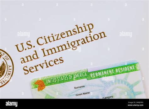 Permanent Resident Is American Immigrant Documents Department Of
