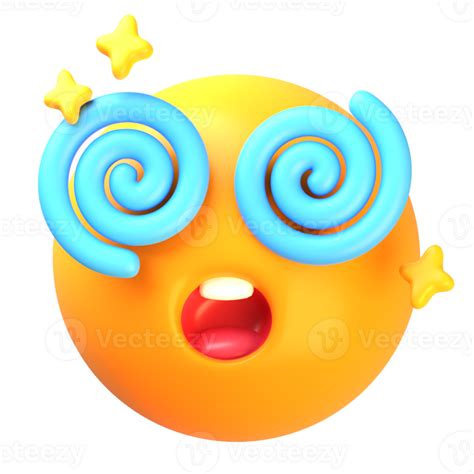 Dizzy Face 3d Emoji Icon 29239967 Png