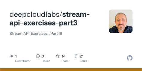 Github Deepcloudlabsstream Api Exercises Part3 Stream Api Exercises Part Iii
