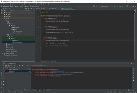 Intellij Interface Overview