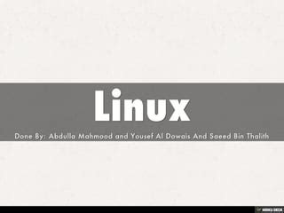 Linux PPT