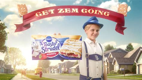 The New Face Of Pillsbury Toaster Strudel Hans Strudel Helps Get Zem