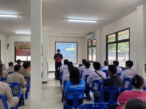 วันศุกร์ที่ 29 มีนาคม 2567 งานป้องกันและบรรเทาสาธารณภัย ได้จัดทำโครงการฝึกซ้อมแผนป้องกันและ