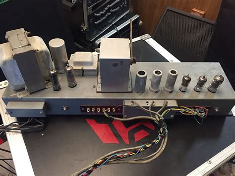 Hammond Pre Amp Ao 28 With Vintage Tubes For B3 C3 A100 Reverb