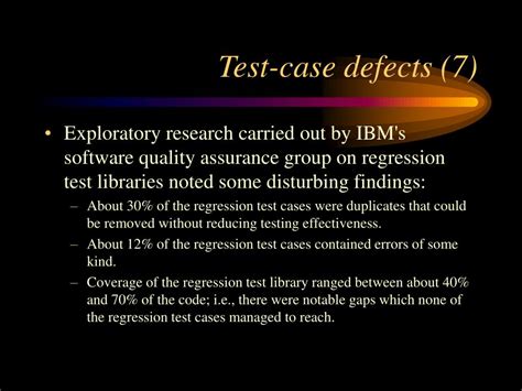 PPT Categories Of Software Defects PowerPoint Presentation Free Download ID