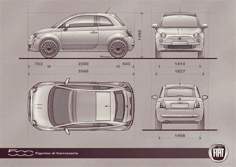 Fiat 500 Cargo E Dimensions In Feet