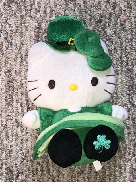 Rare Irish Hello Kitty Collectible Plush 2107274235