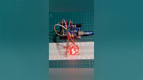 7 segment display interface with arduino arduino arduinoproject