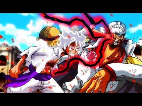 Luffy Gear 5 Op Vs Admiral Akainu One Piece Fan Animation Jump