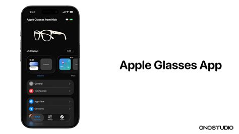 Apple Glasses App Figma